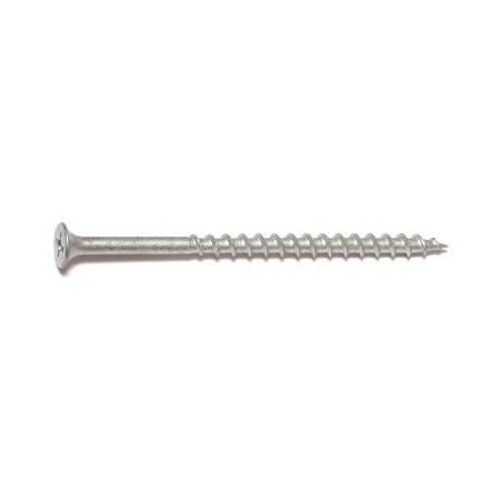 Buildright Deck Screw, #8 x 3 in, Steel, Flat Head, Phillips Drive, 91 ...
