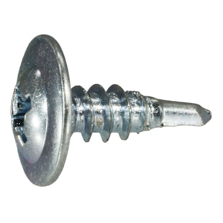 Buildright Self-Drilling Screw, #8 x 1/2 in, Zinc Plated Steel Truss ...