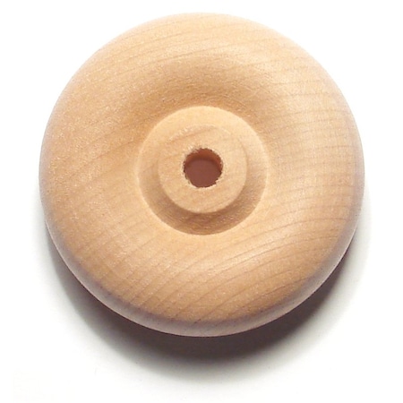 Midwest Fastener 2" Birch Wood Wheels 10PK 08917 | Zoro