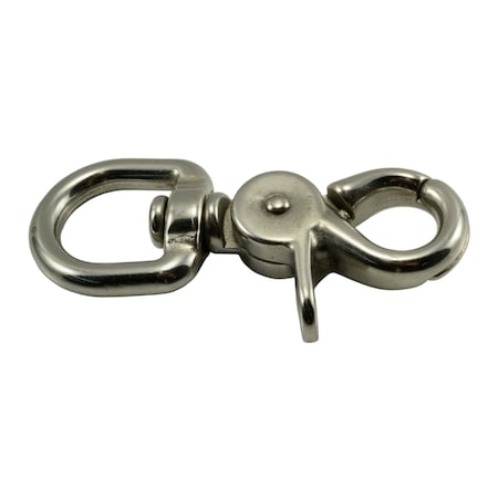 Midwest Fastener 5/8" 316 Stainless Steel Swivel Trigger Snap Hooks 2PK ...