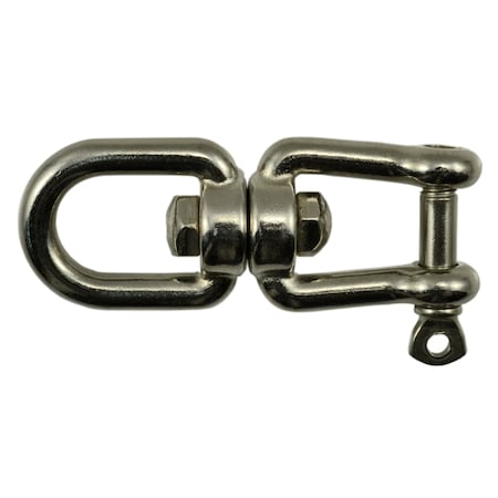 Midwest Fastener 3/16" x 2-3/16" 316 Stainless Steel Eye/Jaw Swivels ...