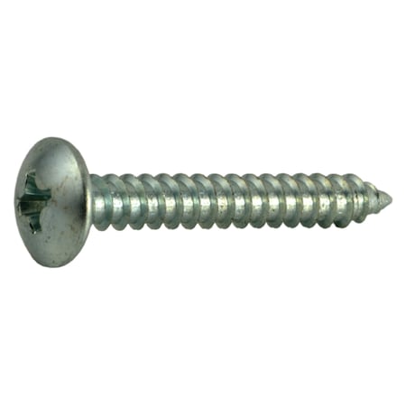 Midwest Fastener Sheet Metal Screw, #6 x 1 in, Zinc Plated Steel Truss ...