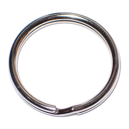 Midwest Fastener Steel, Split Ring, Nickel 8 PK 38511 | Zoro