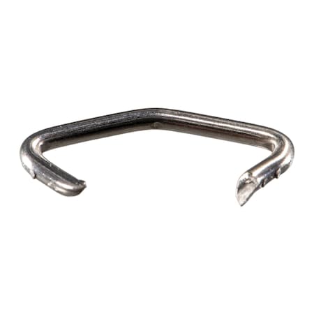 MIDWEST FASTENER CORP. Hog Ring Staples : Plain Stainless Steel - 50114