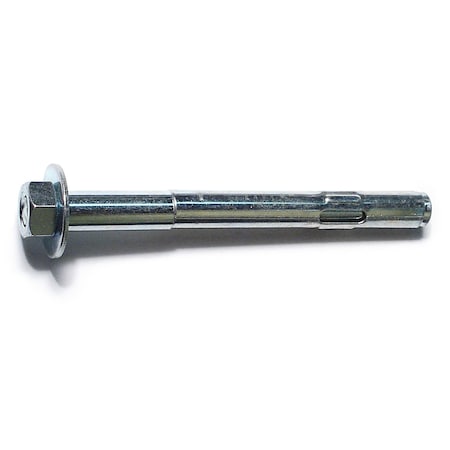Midwest Fastener Sleeve Anchor, 3/8" Dia., 4" L, Steel Zinc Plated, 50 ...