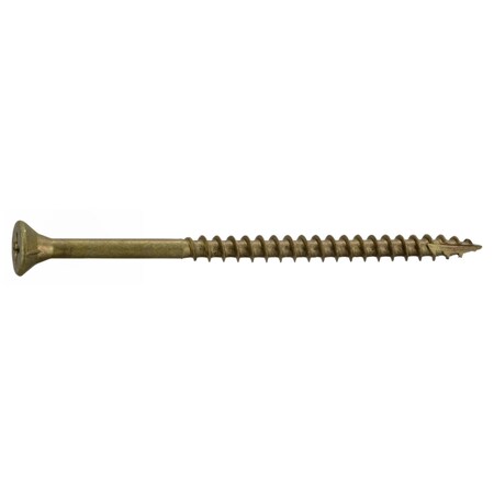 Buildright Deck Screw, #8 x 3 in, Steel, Flat Head, Phillips Drive, 84 ...