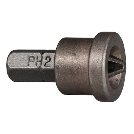 Midwest Fastener 1/4" x 1" #2 Phillips Drywall Indent Insert Bits 100PK ...