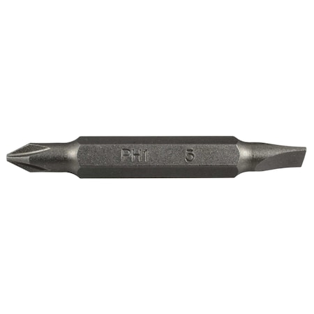 Midwest Fastener 1/4" x 2" No. 1 & 3/16 Phillips & Slotted Double ...