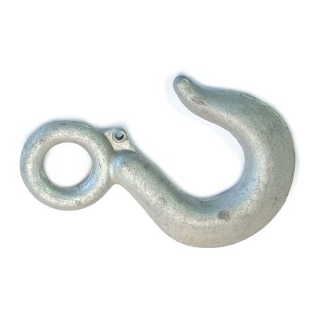 Midwest Fastener 3/4 Ton Zinc Plated Steel Slip Hooks with Eyes 54661 ...