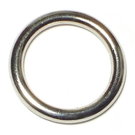 Midwest Fastener #7 x 3/4" Zinc Plated Steel Welded Rings 10PK 60223 | Zoro