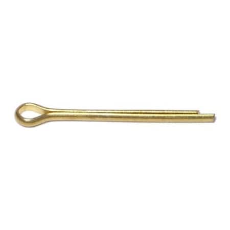 Midwest Fastener 3/32" x 1" Brass Cotter Pins 40PK 61243 | Zoro