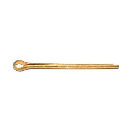 Midwest Fastener 1/8" x 2" Brass Cotter Pins 15PK 61246 | Zoro