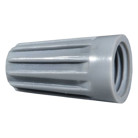 Midwest Fastener Twist-On Wire Connector, Gray, 10 PK 64173 | Zoro