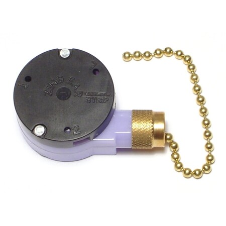 MIDWEST FASTENER CORP. 3 Speed Pull Chain Switches 2PK (65343) | Zoro