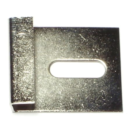 Midwest Fastener 1" x 1-1/4" x 21 Gauge Zinc Plated Steel Mirror Clips ...