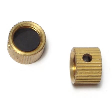 Midwest Fastener 3/8"-16 x 7/16" Brass Coarse Thread Bleeder Caps 10PK ...