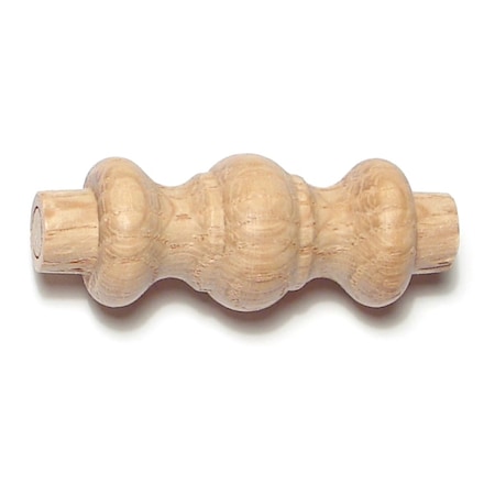 Midwest Fastener 2-1/8" Oak Wood Gallery Rail Spindles 1 12PK 66824 | Zoro