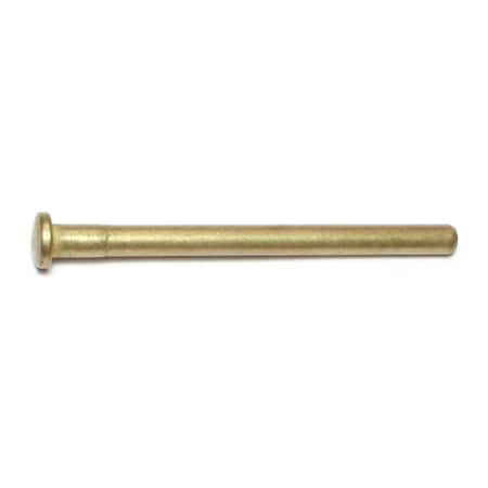 Midwest Fastener 4"Satin Brass Hinge Pins for National 5PK 69905 | Zoro