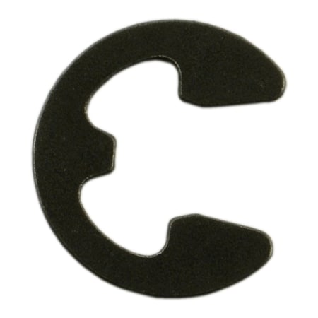 Midwest Fastener External-E E-Clip, Steel Black Phosphate Finish, 1/8 ...