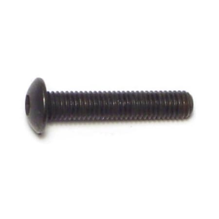 Midwest Fastener #10-32 Socket Head Cap Screw, Plain Steel, 1 in Length ...