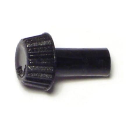 Midwest Fastener #4-36 Black Plastic Turn Knobs 10PK 72701 | Zoro
