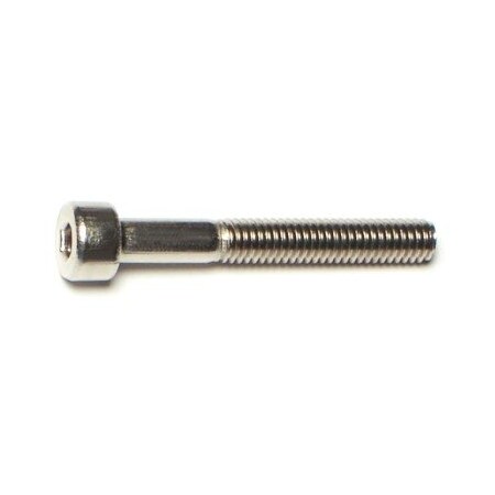 Midwest Fastener M4-0.70 Socket Head Cap Screw, Steel, 30 mm Length, 5 ...