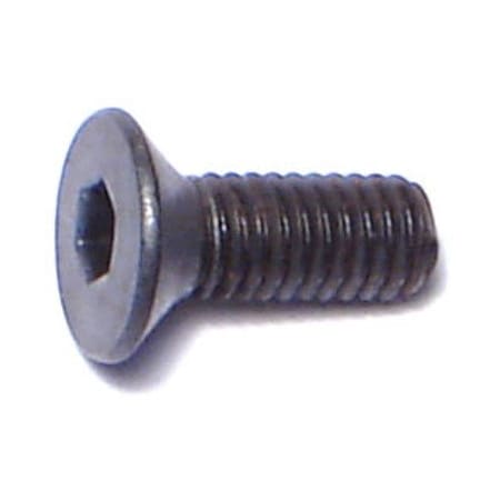 Midwest Fastener M3-0.50 Socket Head Cap Screw, Flat Head, Black Oxide ...