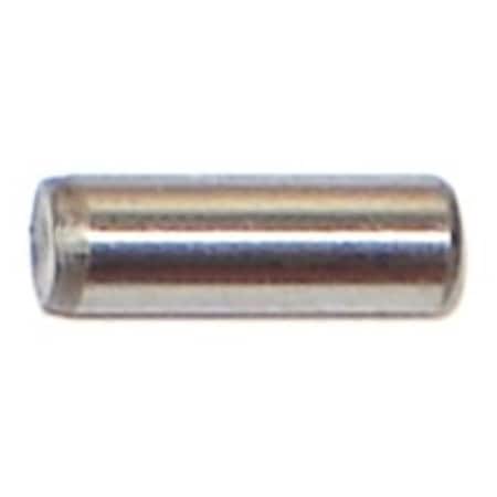 Midwest Fastener 1/8" x 3/8" Plain Steel Dowel Pins 18 18PK 76383 | Zoro