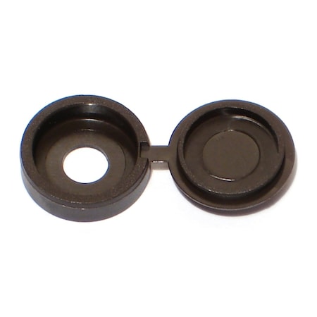 Midwest Fastener Folding Screw Cap, 1/4 in Dia, Brown, Nylon 8 PK 76456 ...