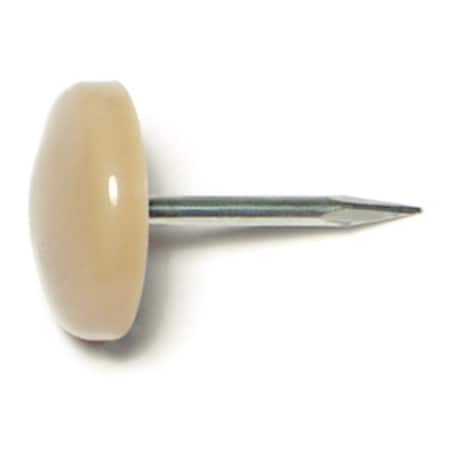 Midwest Fastener 5/8" Beige Plastic Domed Tack Glides 20PK 76602 | Zoro