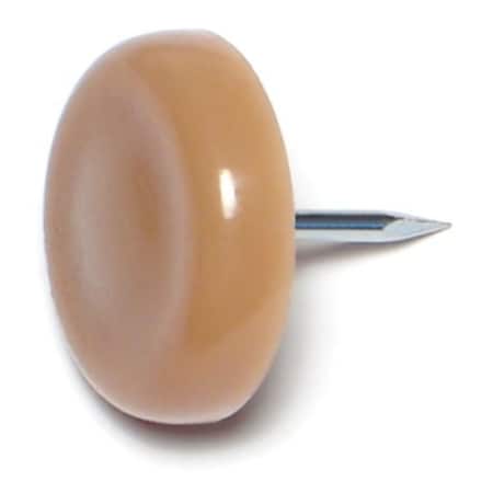 Midwest Fastener 7/8" Beige Plastic Flat Head Tack Glides 1 12PK 76605 ...