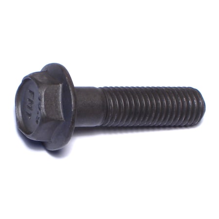 Midwest Fastener Class 10.9, M10-1.50 Flange Bolt, Black Phosphate ...