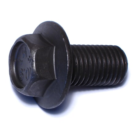 Midwest Fastener Class 10.9, M16-2.00 Flange Bolt, Black Phosphate ...