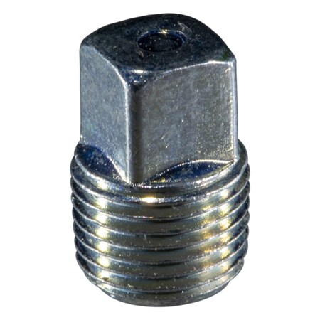 Midwest Fastener 1/8MIP Steel Square Pipe Plugs 4PK 930641 | Zoro