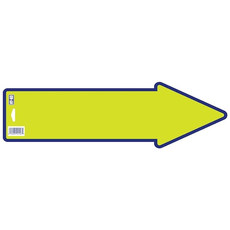 Hy-Ko Neon Paperboard Arrow Sign 5" x 17", 10PK A22490 | Zoro