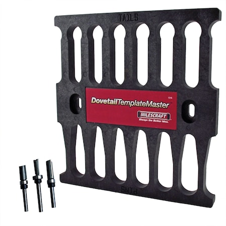 Milescraft Dovetail Template Master for Creating Your Own Dovetail ...