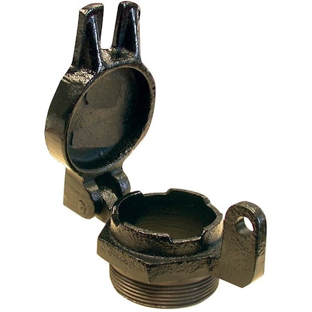 Zeeline Flip Top Vented Locking Fill Cap, 2 ZE5001 | Zoro