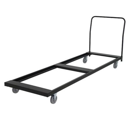 Mitylite Table Cart, Holds (10) 72 In. Long Tables CRT3072FBLK2 | Zoro