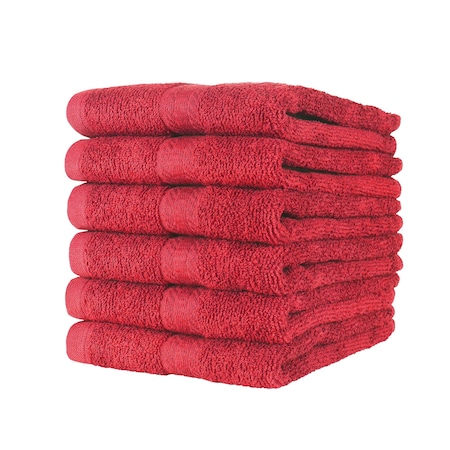 Hospeco True Color Hand Towel 16x27 Burgundy (12pk) HAND-BURGUNDY | Zoro