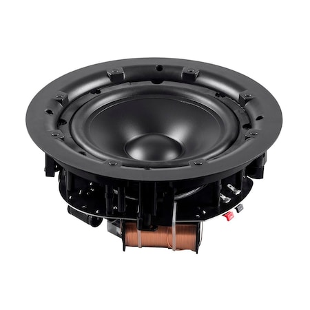 Monoprice Aria Ceiling Speaker 8-inch Subwoofer with Dual Voice Coil ...