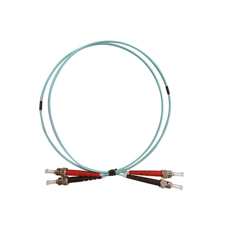 Monoprice OM4 Fiber Optic Cable - ST/ST_ 50/125 Type_ MultiMode_ Duplex ...