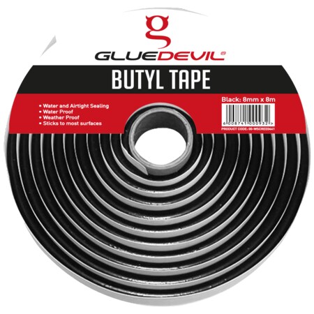 Gluedevil Window Weld Butyl Tape .3 In X .3 In/8Mmx8Mm, PK20 00 ...