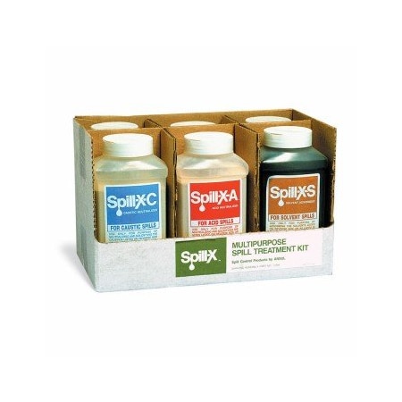 Spill-X Multi-Purpose Neutralizing Kit, 6PK GEN527 | Zoro