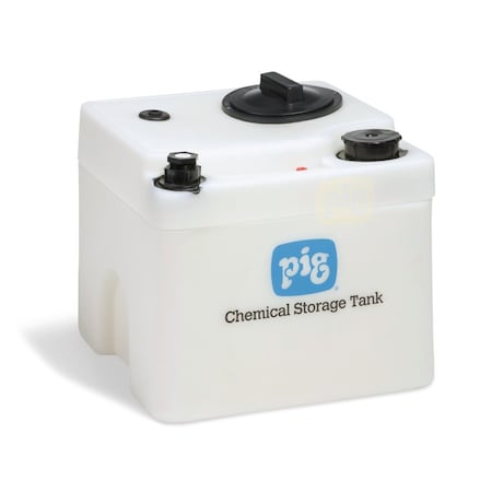 Pig PIG Double-Wall Square Chemical Storage Tank Natural 14" L x 14" W ...