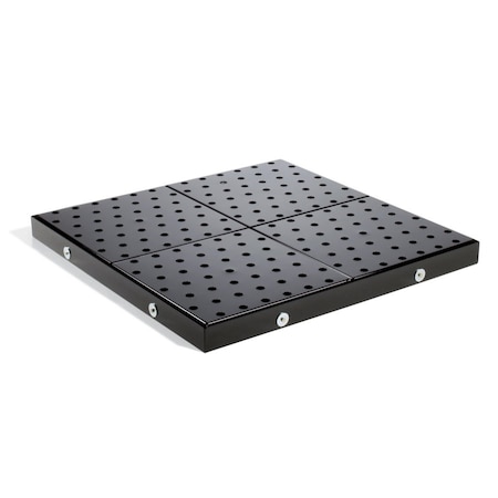 Pig PIG 4-Drum Steel Modular Spill Deck 51.5" L x 51.5" W x 4" H PAK644 ...
