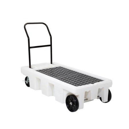 Pig PIG Poly Spill Containment Cart 66.5" L x 29" W x 16" H PAK648 | Zoro
