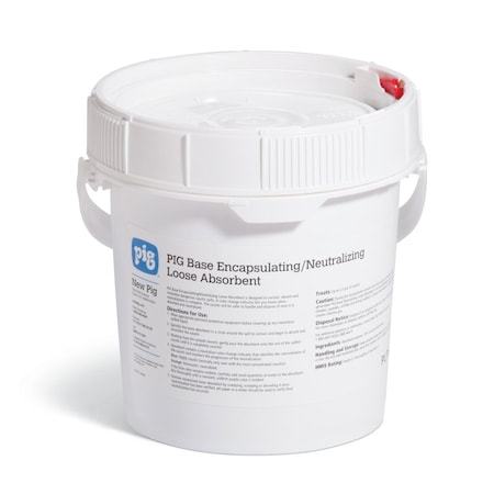 Pig PIG Base Neutralizing Loose Absorbent 1 container PLP803 | Zoro