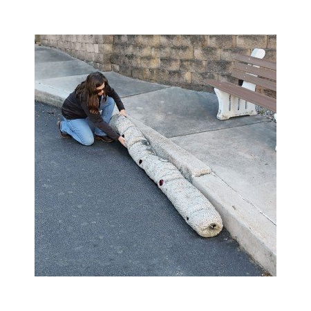 Ultratech GutterGuard Curb Inlet Guard ext. dia. 9" x 10' L FLT560 | Zoro