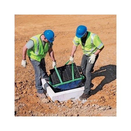 Pig PIG Sediment Drain Filter With Overflow Ports 38" L x 29" W x 20" H ...