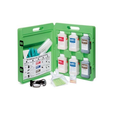 Spill-X Portable Chemical-Neutralizing Kit GEN522 | Zoro